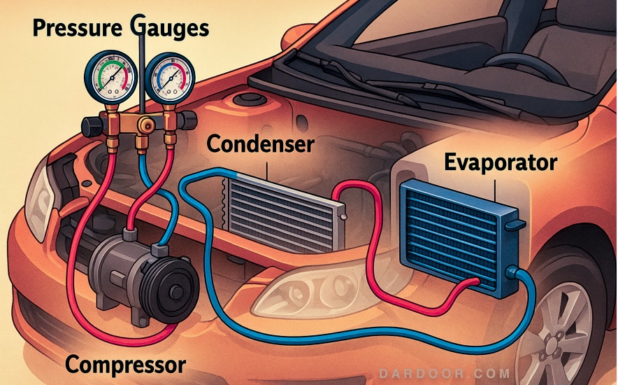 Automotive A/C System Diagnosis, Repair & Maintenance